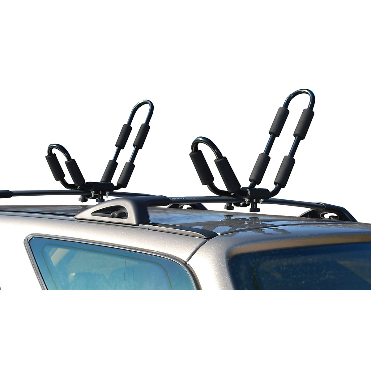 Attwood 11441-4 Kayak J-Style Roof Rack Carrier Kit, One Size
