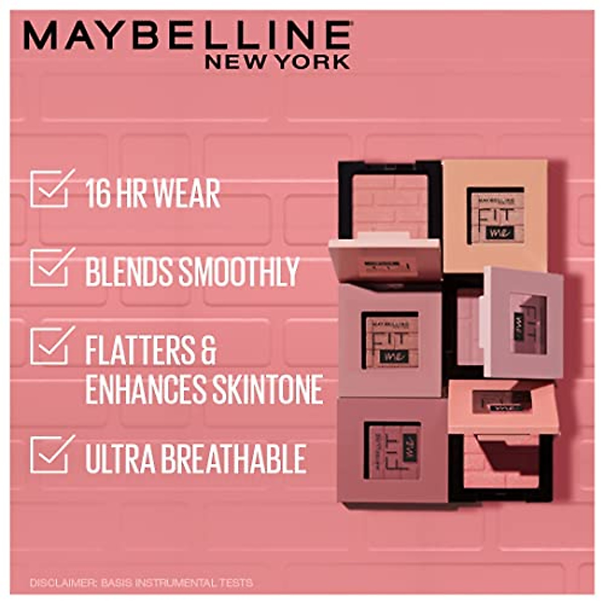 Maybelline Fit Me Blush, Lightweight, Smooth, Blendable, Long-lasting All-Day Face Enhancing Makeup Color, Wine, 1 Count