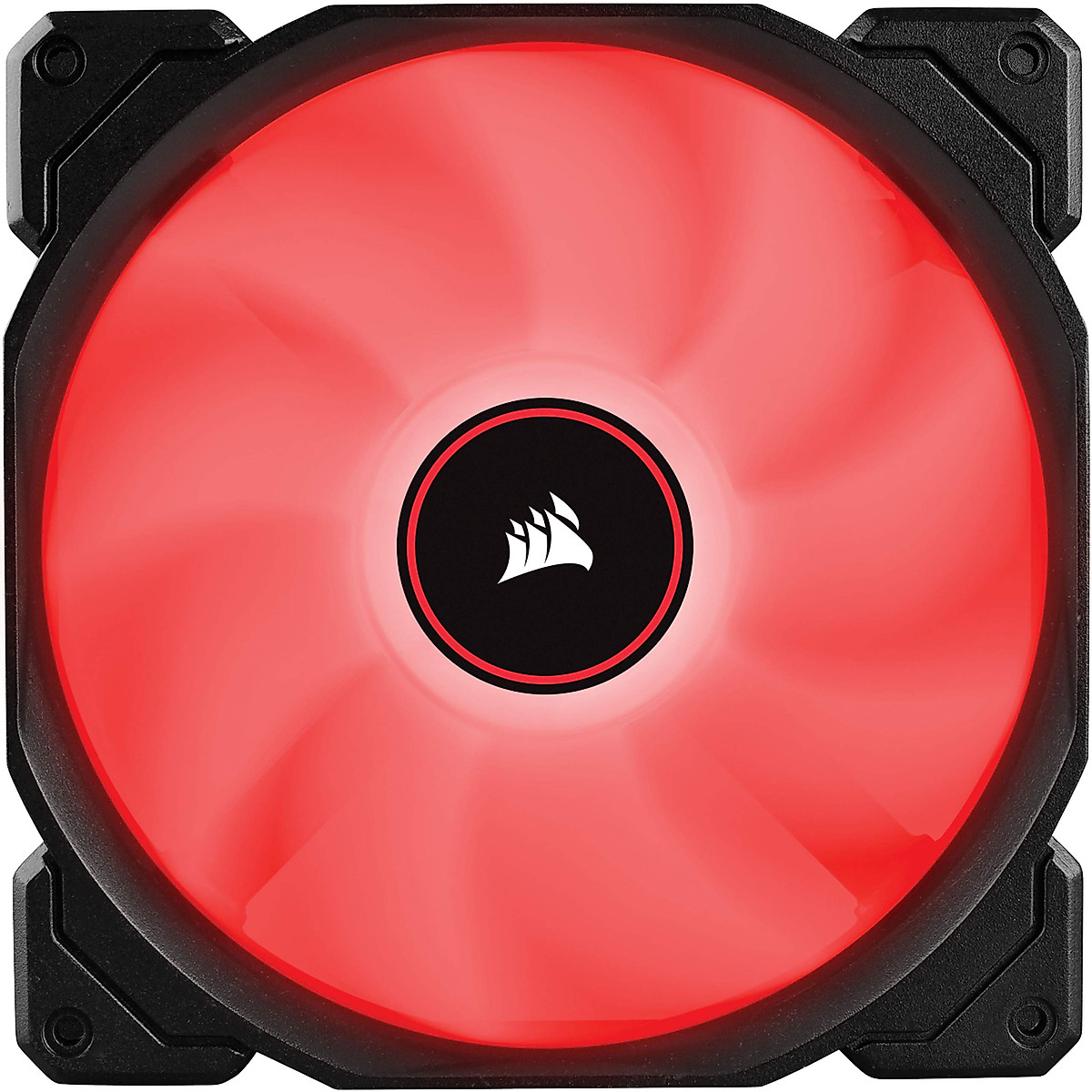CORSAIR AF140 LED Low Noise Cooling Fan, Single Pack - Red,CO-9050086-WW