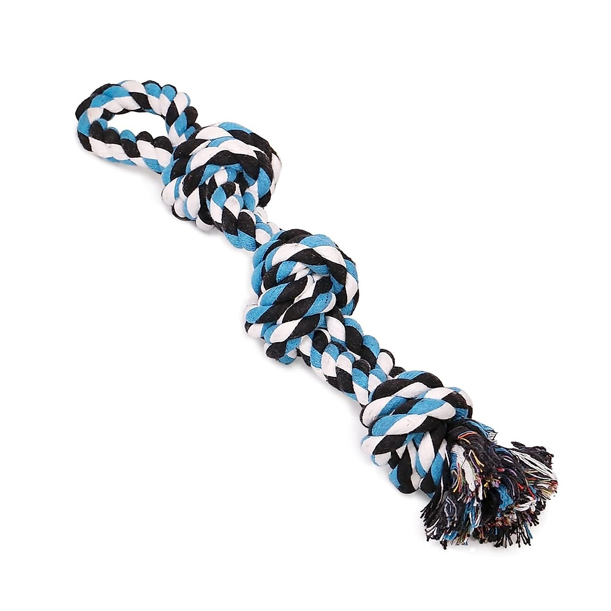 Echo Pets Dog Chew Toys Rope Toys (Blue)-Rope Toy, Benefits Non-Profit Dog Rescue, Large Dog Toys, Durable Dog Toys for Aggressive Chewers, Nearly Indestructible Dog Toys for Aggressive Chewers