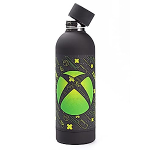 Xbox Water Bottle Gamer 750ML Game Stainless Steel Sports Travel Mug One Size