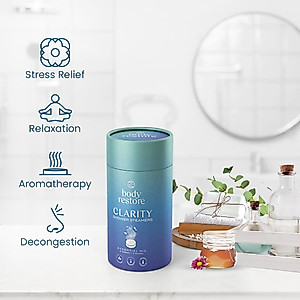 Body Restore Shower Steamers Aromatherapy 6 Pack, Relaxation Birthday Gifts for Women and Men, Travel Essentials, Stress Relief and Self Care - Variety