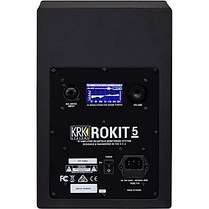 KRK ROKIT 5 G4 5" 2-Way Studio Monitor (Pair) Bundle with Studio Monitor Stands (Pair), 2X Small Pad & 2X XLR Cable