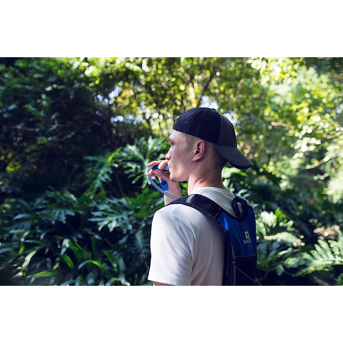 WACOOL 3L 3Liter 100oz BPA Free EVA Hydration Pack Bladder, Leak-Proof Water Reservoir (Green(Double Opening))