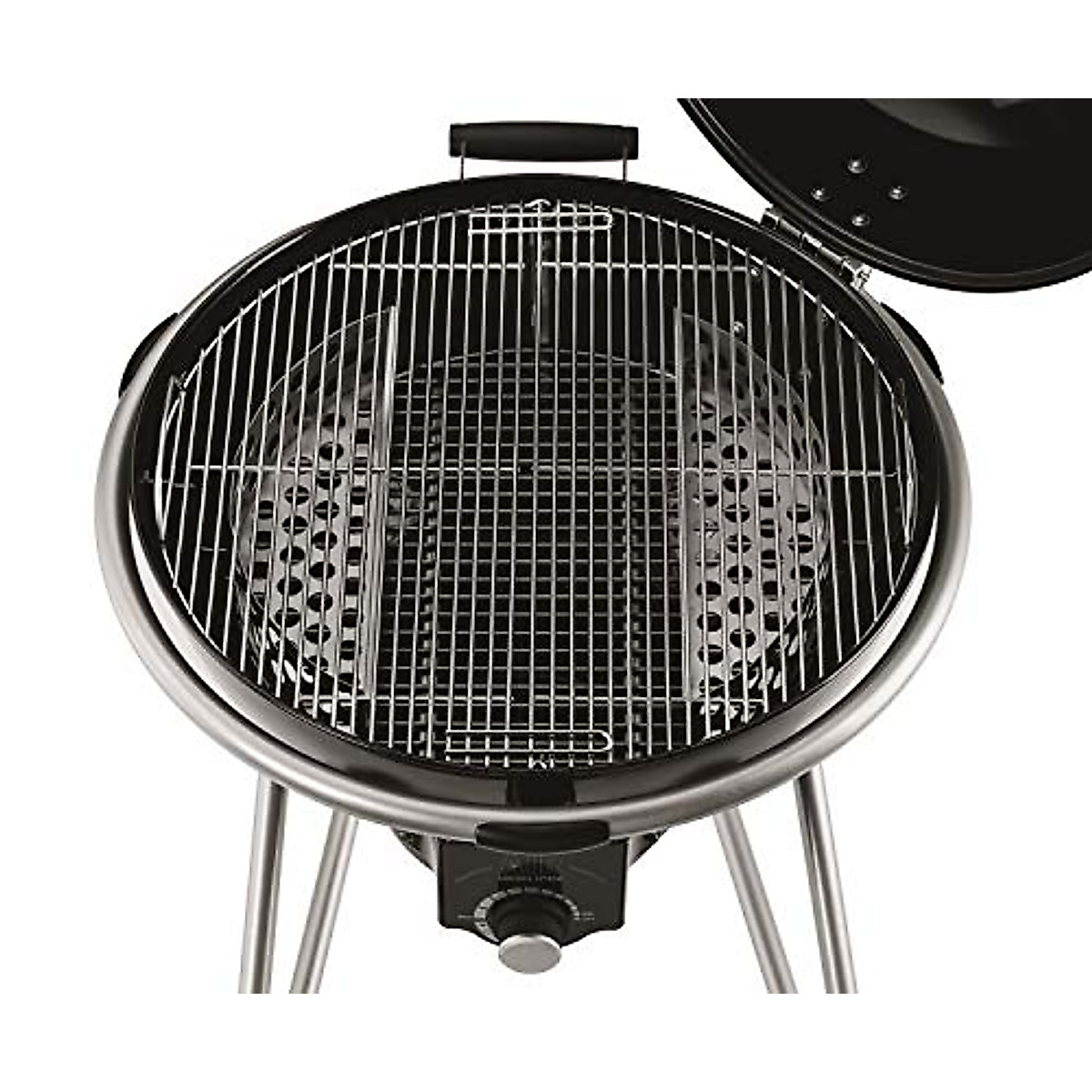 Rösle 25006 F60 AIR Premium Charcoal Kettle Grill, 24-inch (60 cm), black