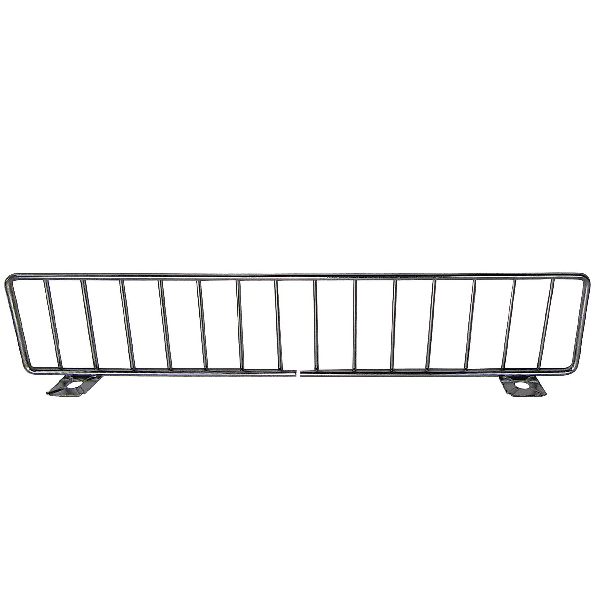 AWP Chrome Divider, Fits Lozier/Madix Style Shelf, 3" x 14" Size, Chrome, (Pack of 50)