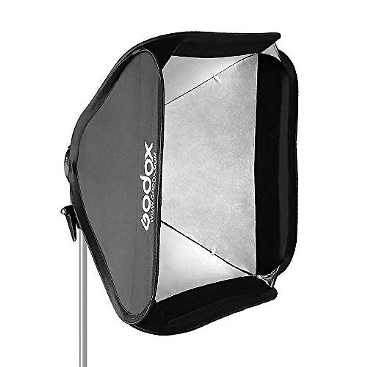 Godox 32"x 32" 80cmx80cm Foldable Universal Softbox with S-Type Speedlite Bracket for Flash Bowens Elinchrom Mount Accessories Direction Adjustable