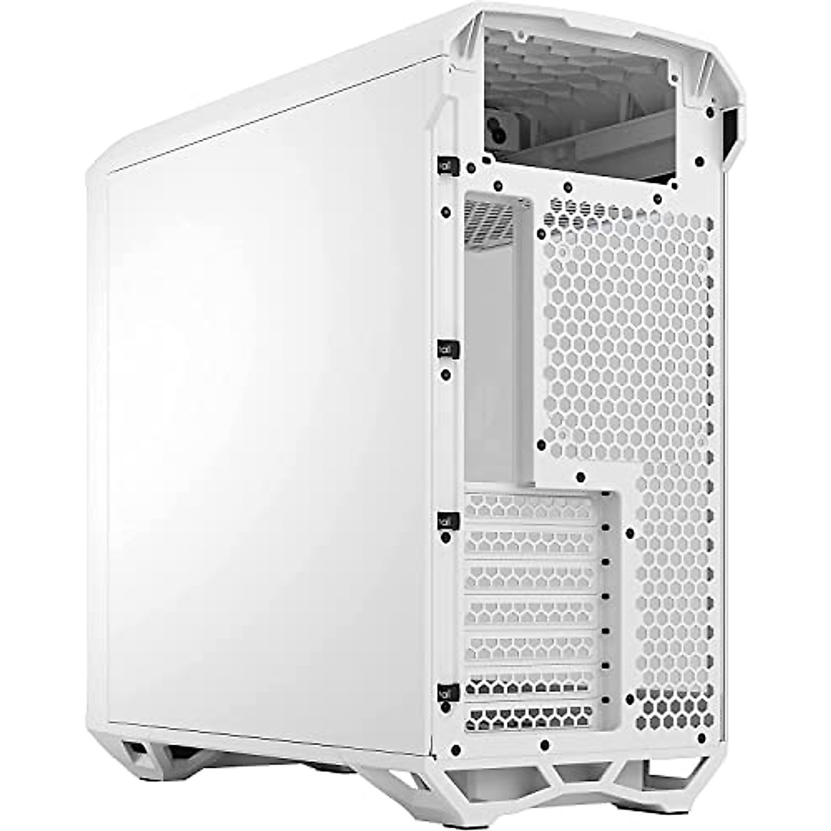 Fractal Design Torrent Compact White TG Clear - Tower - White - Tempered Glass, Steel - 4 x Bay - 2 x 7.09 x Fan(s) Installed - 0 - ATX, EATX, Micro ATX, Mini ITX, SSI CEB Motherboard Supported