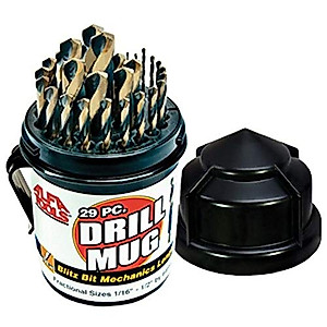 Alfa Tools BBML74290DM Blitz Bit Mechanic's Length Drill Mug, 29 Piece