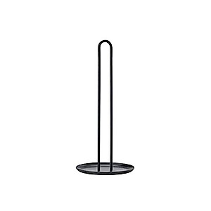 ZONE DENMARK, Singles Paper Towel Holder, Countertop, Modern Design, Black, 1 Count