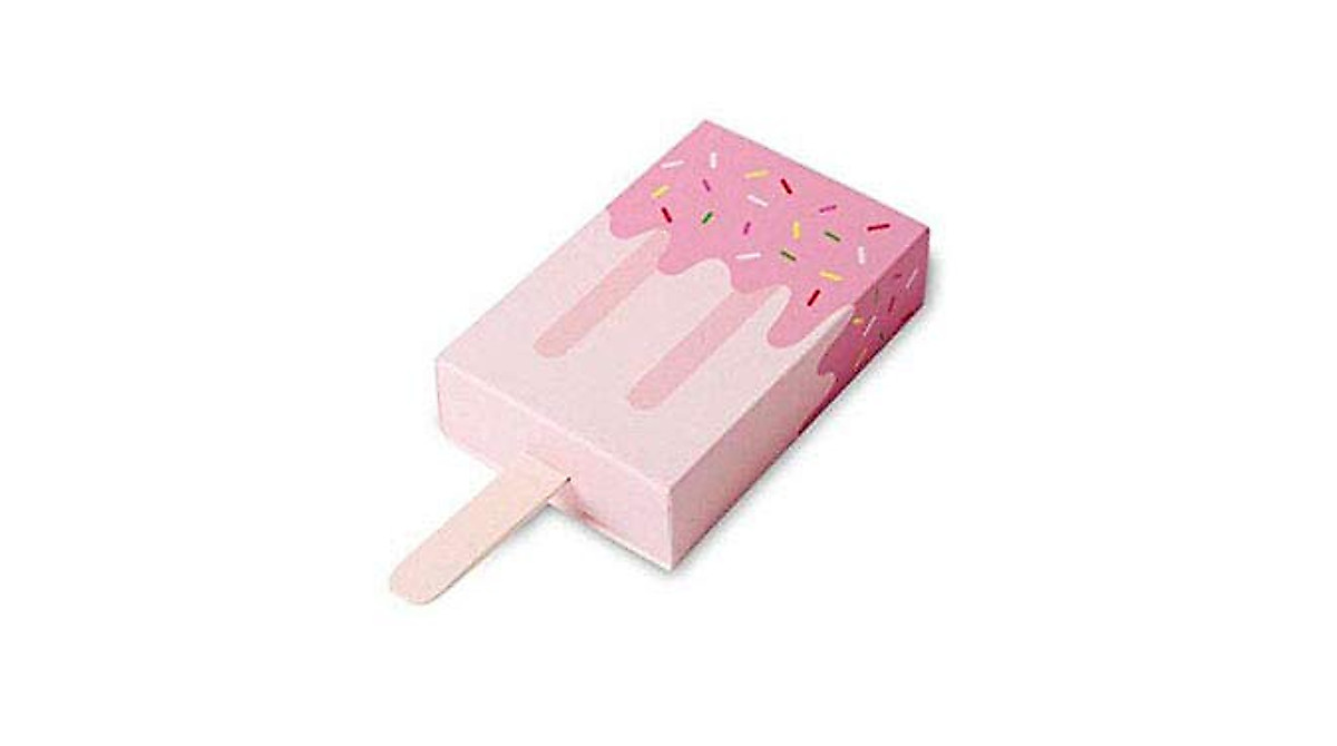 Cute Ice Cream Shape Candy Boxes for Kids Parties
