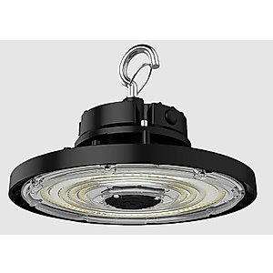 RAB H17XXLB Field Adjustable 300W/400W/500W LED Highbay, 3000K/4000K/5000K, Black