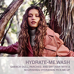 KEVIN.MURPHY HYDRATE-ME.WASH - Hydrating Shampoo for Natural & Coloured Hair - For Dull, Parched & Dry Hair - Deep Nourish Shampoos - 1 L / 33.8 fl oz