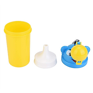 Pee Bottles, Reusable Upgrade Portable Urinal Potty, Baby for Baby Kids Car Travel Pee Training(Yellow, Prince)