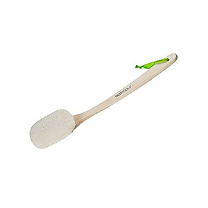 EcoTools Loofah Bath Brush, Shower Brush with Ergonomic Handle, Cleans Hard to Reach Areas, Eco-Friendly Bath Sponge, Gentle Cleansing & Exfoliating, Vegan & Cruelty-Free, 2 Count