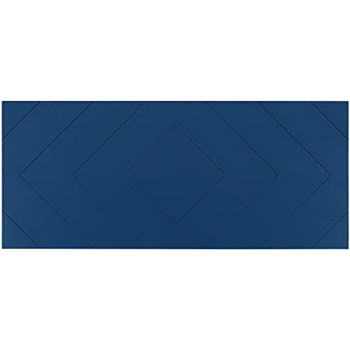 Knocbel Vintage Storage Cabinet with 3 Doors and Adjustable Shelf, Entry Hallway Foyer Console Table Buffet Sideboard Cupboard Coffee Bar, 99lbs Weight Capacity (Navy Blue)