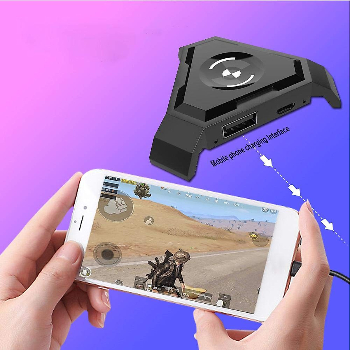 ASHATA Gamepad Keyboard Mouse Converter, Keyboard Mouse Adapter for Game Console with PC Gaming Experience, Improving Better Control,for Android for iOS