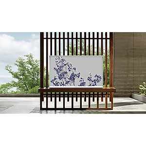 SAMSUNG 65-Inch Class The Serif LS01B Series - QLED 4K, I-Shaped Design, Anti-Reflection Matte Display, -Portable Easel -Stand, Ambient Mode+ Smart -TV -w/ Alexa Built-in (QN65LS01BAFXZA,Latest Model)