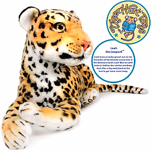 TigerHart Leah The Leopard - 20 Inch Stuffed Animal Plush