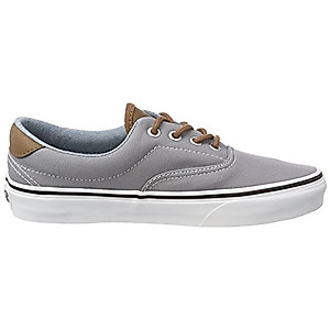 Vans Women's Low-top, Grey ((C/Yellow) Frost Gray/Acid Denim Q70), 8
