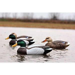 Flambeau Outdoors 5900MSU Masters Series Mallard Decoys, 26" Extreme Floaters - 3-Pack