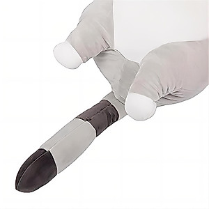 Cat Plush Toy Long Cotton Cute Cat Doll Plush Toy Soft Cotton Stuffed Sleeping Pillow Great Gift for Your Girlfriend or Kids for Over 1 Years Old Kids