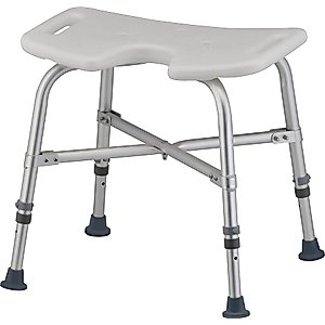 NOVA Medical Heavy Duty Bath Seat with U-Shaped Cutout Front