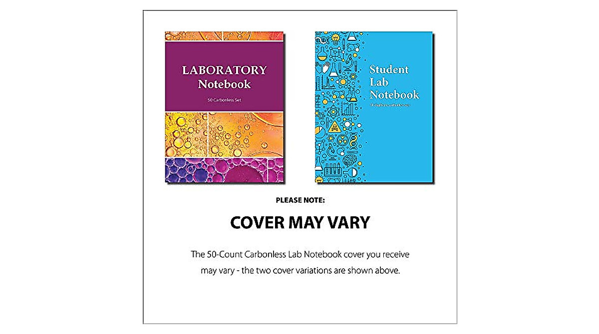 Student Lab Notebook - Carbonless, 50 Duplicate Pages