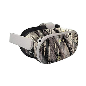 MightySkins Glossy Glitter Skin Compatible with Oculus Quest 2 - Tree Camo | Protective, Durable High-Gloss Glitter Finish | Easy to Apply, Remove, and Change Styles | Made in The USA