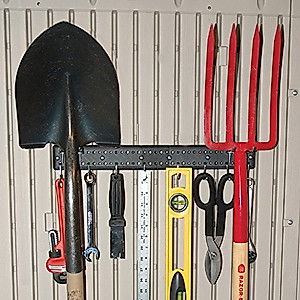 Lifetime 60236 11 x 18.5 Ft. Outdoor Storage Shed, 11 x 18.5, Desert Sand