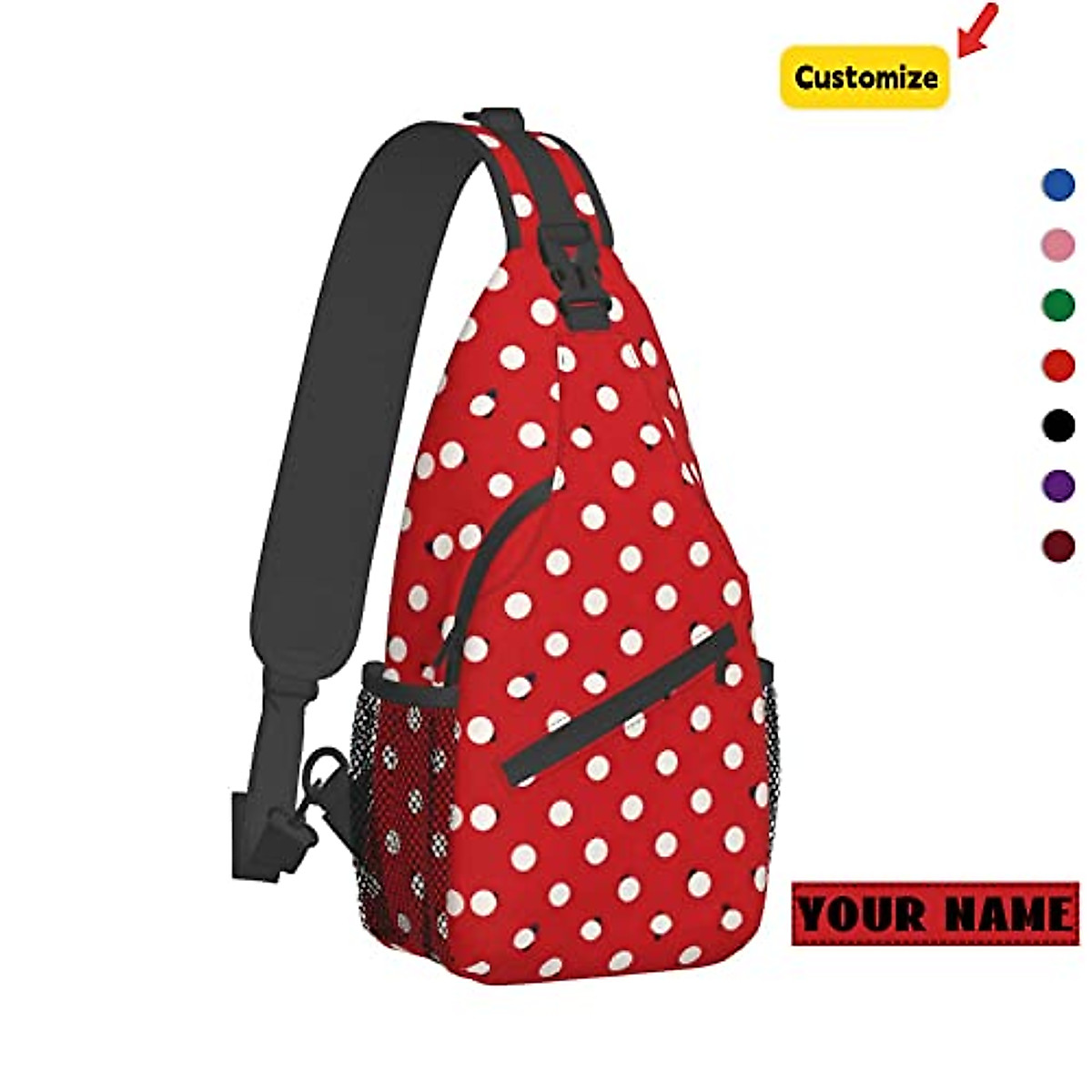 Sling Backpack,Dis-ney Crossbody Sling Backpack Travel Daypack for Hiking Chest Bag Purses Shoulder Bag Gift Women Men's