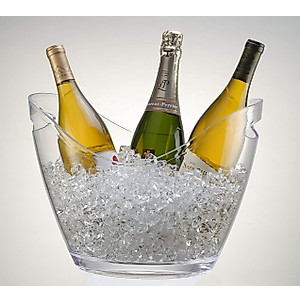Prodyne Vino Gondola Wine Bucket , Clear