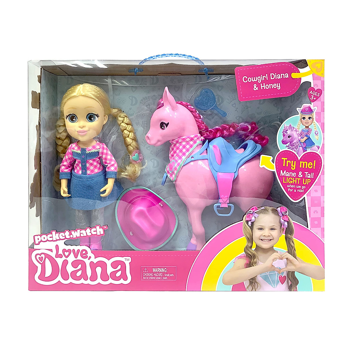 Love, Diana - S2 33cm Cowgirl Diana & Honey (20512)