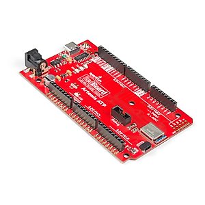 SparkFun RedBoard Artemis ATP Machine Learning Development Board Includes BLE 1 megabyte Flash USB-C Qwiic I2C MEMS Microphone Compatible with Arduino IDE platform Run TenserFlow Models Mega Footprint
