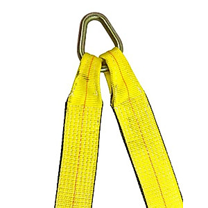 Towing V Bridle 3" Inch x 24" Inch with 15" J Hook and Mini Datsun