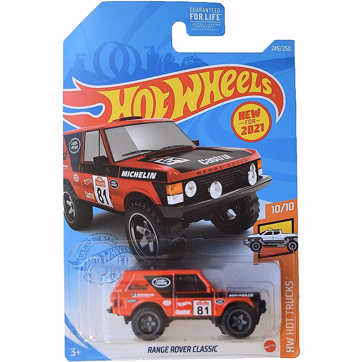Hot Wheels Range-Rover Classic, [red] 245/250 Hot Trucks 10/10