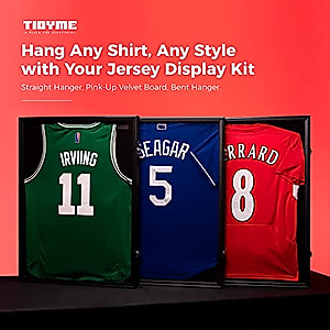 Jersey Frame Display Case – Sports Jersey Display Frame with 98% UV Protection for Football, Baseball, Basketball, Hockey, Soccer, Uniform & T-Shirt