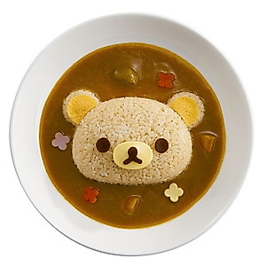 OSK LS-7 Rilakkuma Deco Curry Plastic Rice Mold