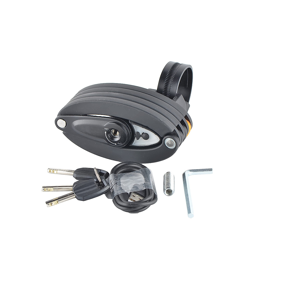 Lavelo Bike Folding Lock High Security Level Heavy Duty Folding Bike Lock with Bracket