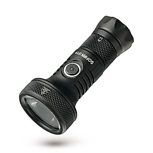 sofirn Small Flashlight Rechargeable 2000 Lumens, IF19 EDC Flashlight 431 Meters Long Throw, Mini Flashlight Super Bright with SST40 LED, TIR Lens, for Emergency, Searching, Camping, Hiking