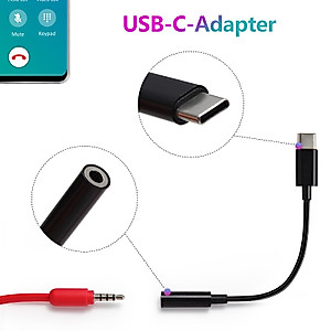 LAHELA Retro Phone Handset/Handset for Mobile/Radiation-Proof Handset Receivers/Retro Phone Receiver/Phone Receiver for Cell Phone (Black)