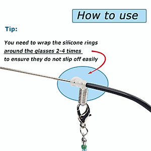 Glasses Strap Holder Chain, Eyeglass String Strap Eyewear Retainer, Stylish Eyeglass Chains for Women Men, Color Mask Chain