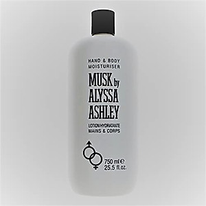Alyssa Ashley Musk By Alyssa Ashley Hand and Body Lotion, 25.5 Fl Oz, 73527-50