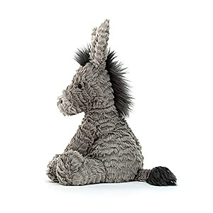 Jellycat Fuddlewuddle Donkey Medium Stuffed Animal