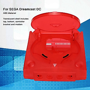 Translucent Case, Replacement Housing Shell for SEGA Dreamcast DC for Friends