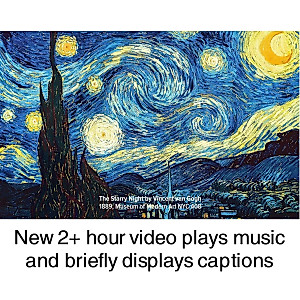 BillionDollarArtGallery Transform your TV Into Wall Art | Display 500 Of The World's Most Iconic Paintings | Art TV | Unique Gift | Home Décor | Living Room Decor | Wall Art