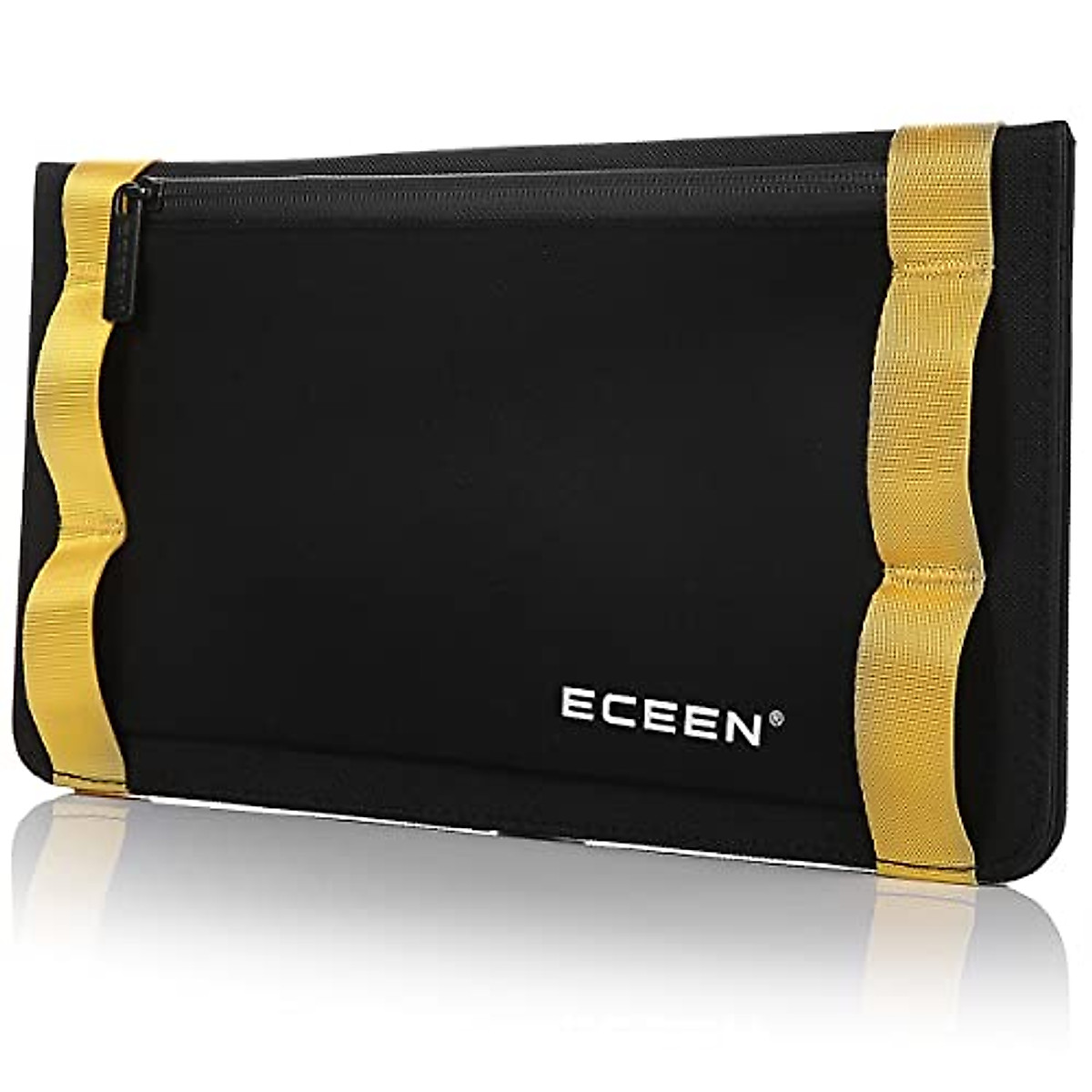 Solar Phone Charger for iPhone, ECEEN 13W Portable Solar Charger with Kickstand for iPhones, Smartphones, Tablets, GPS Units, Speakers, Gopro Cameras, and Other Devices Camping Gadgets Emergency Kit