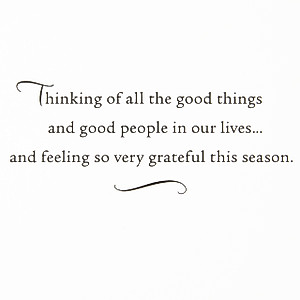 Hallmark Boxed Christmas Cards, Season to be Grateful (16 Cards and 17 Envelopes)