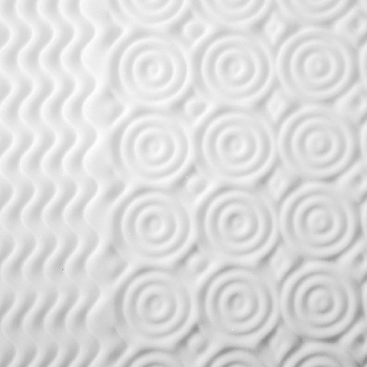 DormCo Basic 5 Zone Egg Crate Twin XL Mattress Topper