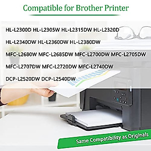 greencycle 6 Pack Black DR630 DR-630 High Yield Black Drum Unit Compatible for Brother HL-L2380DW MFC-L2700DW Laser Printer Wihtout Toner